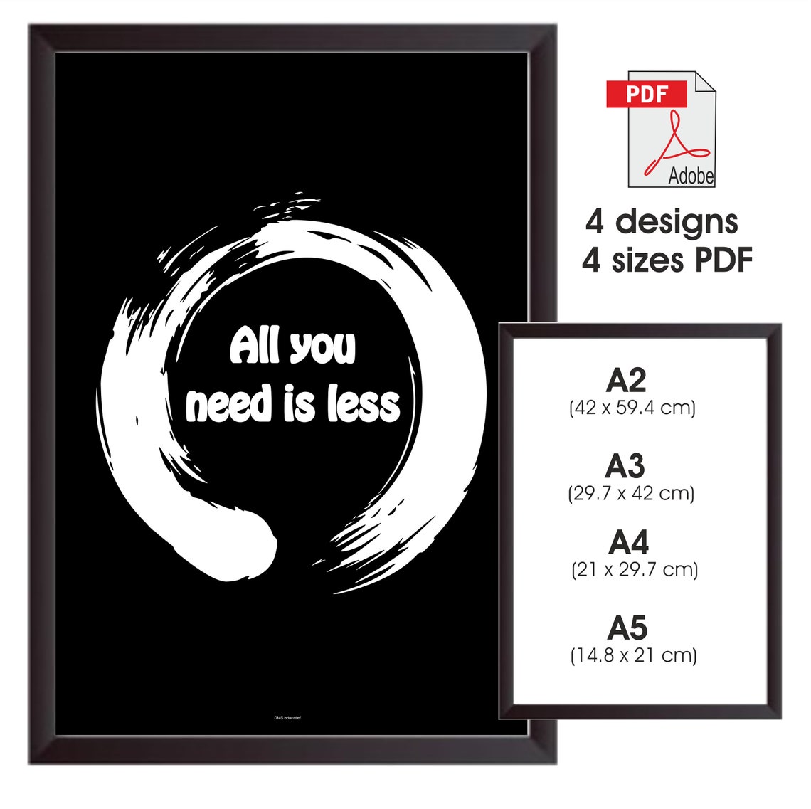 Unique Zen Designs Clipart Dxf-svg-png-eps-jpg, Quotes and Cards PDF in ...