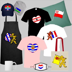 Flags of the 12 Provinces of the Netherlands as - Etsy