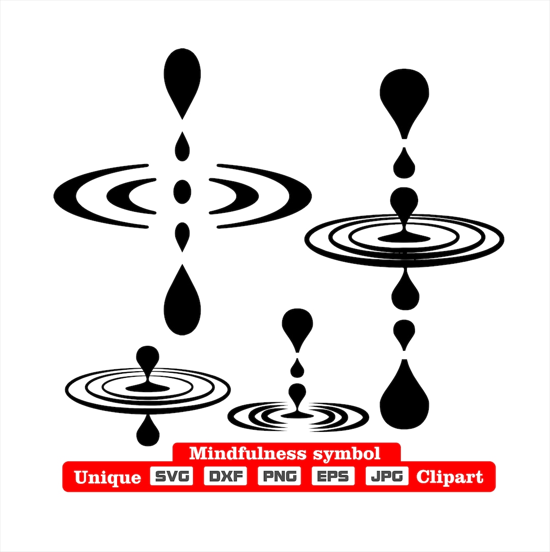 Mindfulness Symbol Clipart as Dxf-svg-png-eps-jpg Illustrations for ...