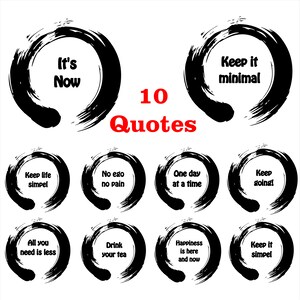 Unique Zen Designs - Clipart Dxf-svg-png-eps-jpg, Quotes and Cards PDF ...