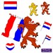 Flags of the 12 Provinces of the Netherlands as Dxf-svg-png-eps-jpg ...