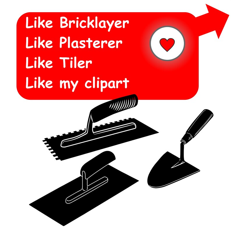 Unique Bricklayer - Plasterer - Tiler Artwork as Dxf-svg-png-eps-jpg ...