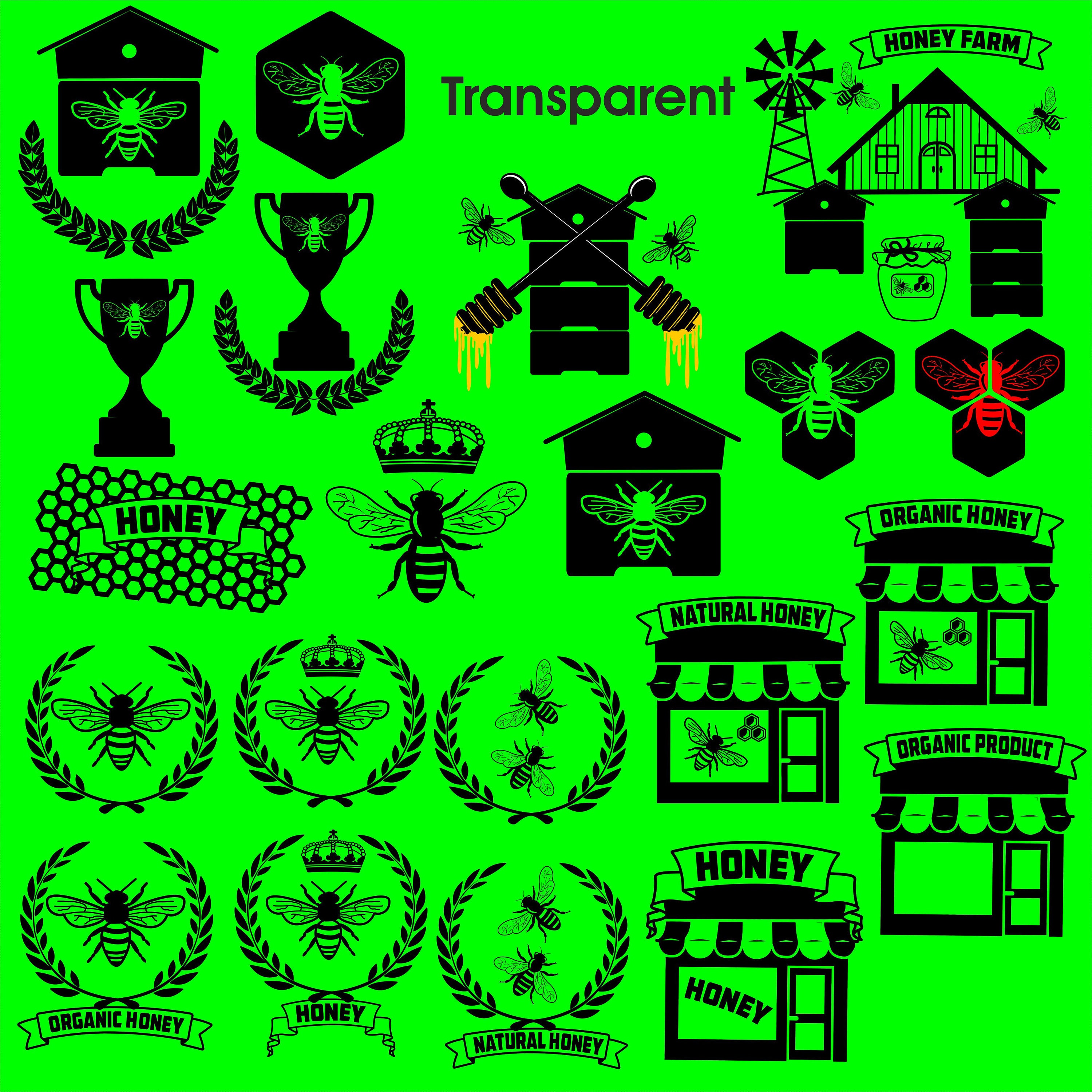 Unique Beekeeper Clipart for Bees and Honey Lovers in Files as Dxf-svg ...