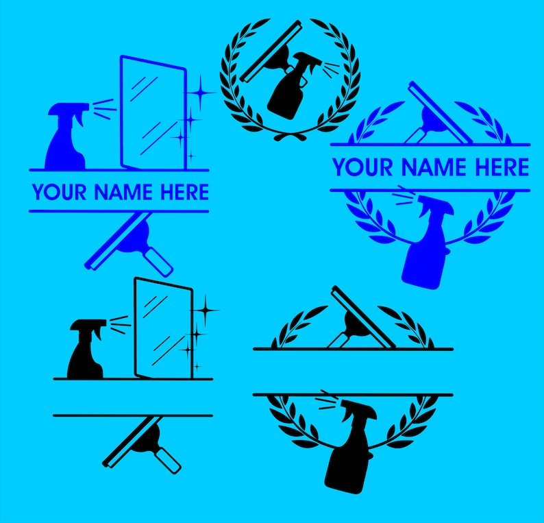 Unique Window Washer, Window Cleaner Artwork as Dxf-svg-png-eps-jpg ...