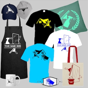 Unique Window Washer, Window Cleaner Artwork as Dxf-svg-png-eps-jpg ...