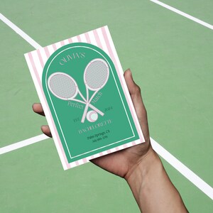 The Perfect Match:tennis Social Club Themed Editable Bachelorette Hen ...
