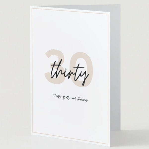 Foldable Birthday Card Digital - Etsy