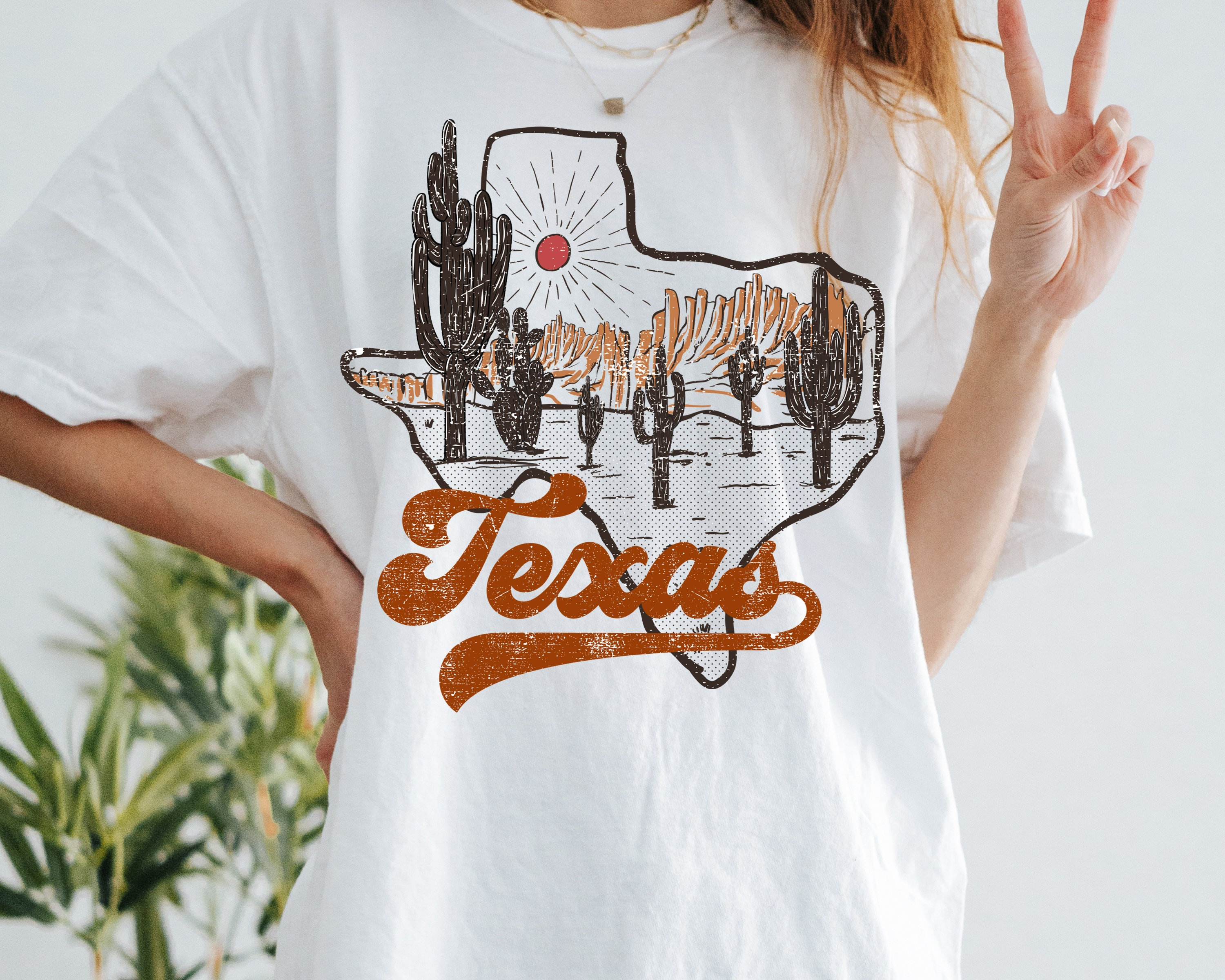 Texas Tee Texas T-shirt Texas Vintage Inspired Cotton - Etsy