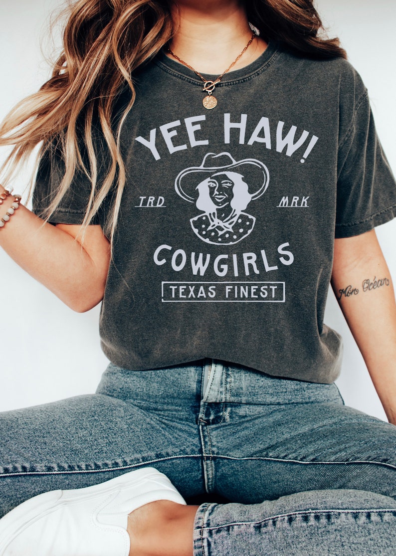 Yee Haw Tee Yee Haw Cowgirl Tee Texas Tee Boho Tee Vintage - Etsy