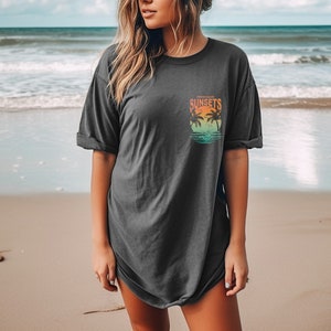 Forever Chasing Sunsets Tee, Sun Seeker T-shirt, Comfort Colors T-shirt, Beach Tee, Sunset T ...