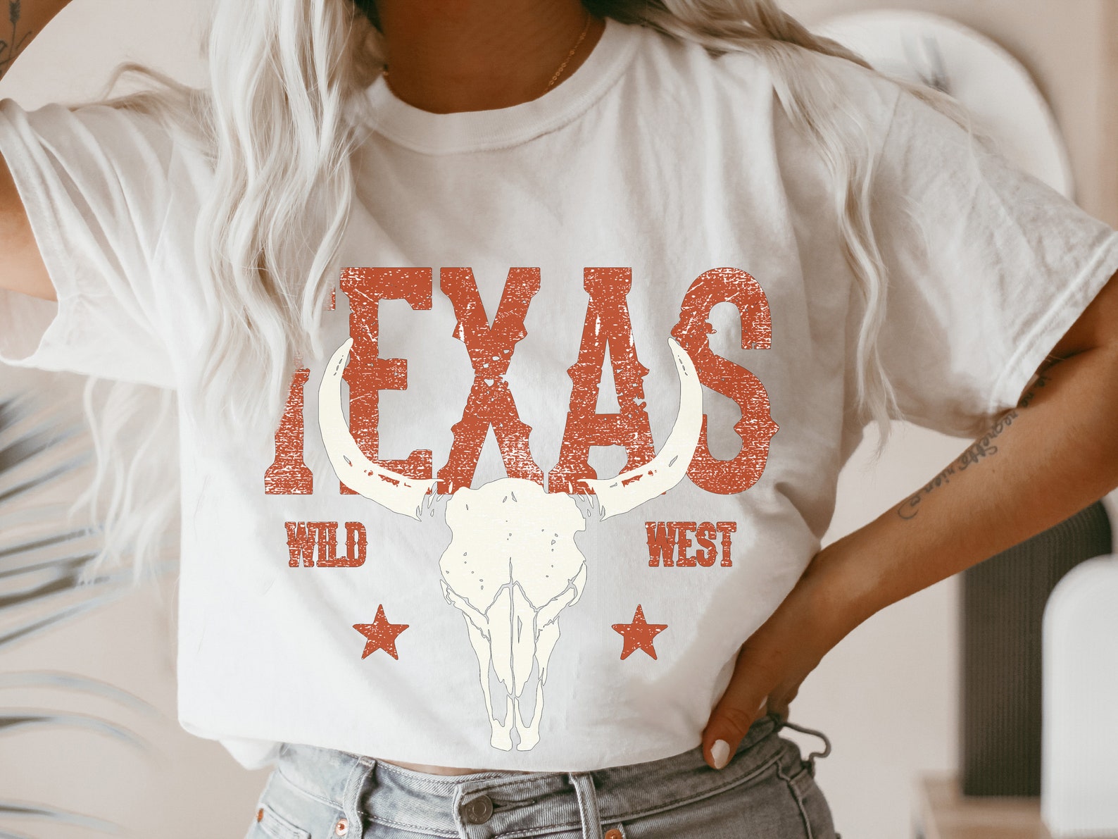 Texas Tee Texas T-shirt Texas Vintage Inspired Cotton - Etsy