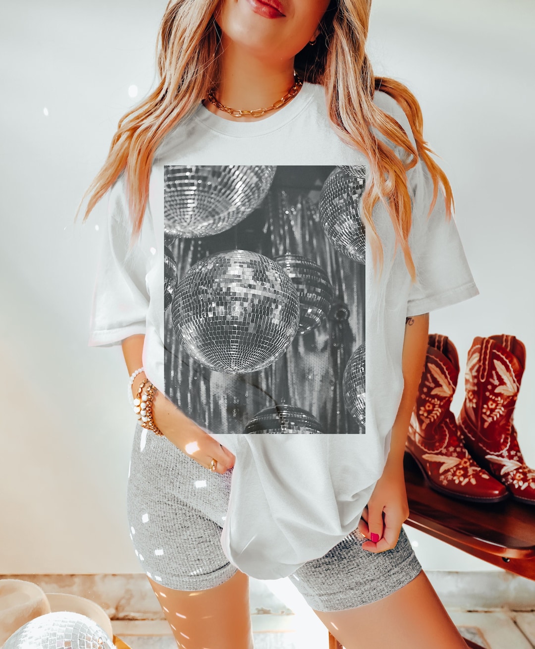 Disco Shirt, Disco Tee, Comfort Colors Shirt, Retro Shirt, Disco Ball ...