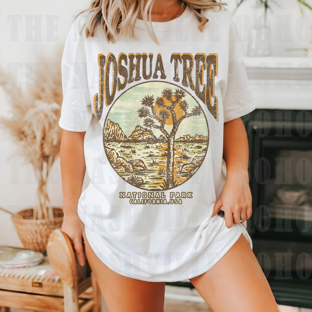 Joshua Tree Tee, Joshua Tree T-shirt, Comfort Colors Tee, Tee Vintage ...