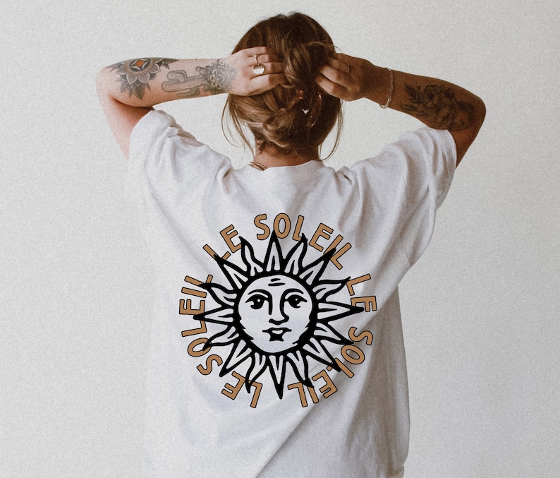 Sun T-shirt, Sun Tee, Boho Shirt, Bohemian, Celestial, Vintage Inspired ...