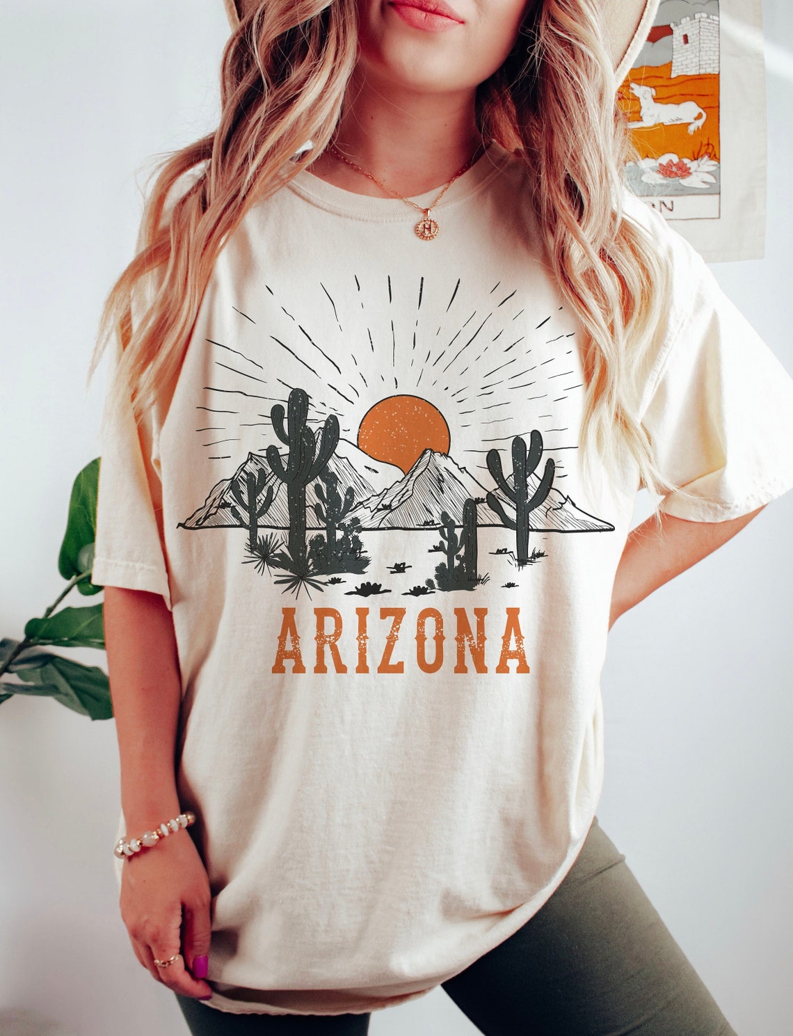 Arizona Tee, Desert Tee, Desert Vibes Tee, Boho Shirt, Boho Tee ...