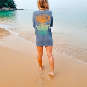 Forever Chasing Sunsets Tee, Sun Seeker T-shirt, Comfort Colors T-shirt, Beach Tee, Sunset T ...