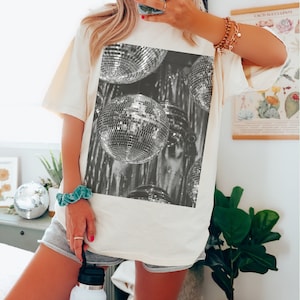 Disco Shirt, Disco Tee, Comfort Colors Shirt, Retro Shirt, Disco Ball ...