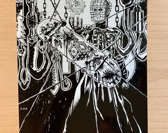 Ink Drawing Print - Etsy