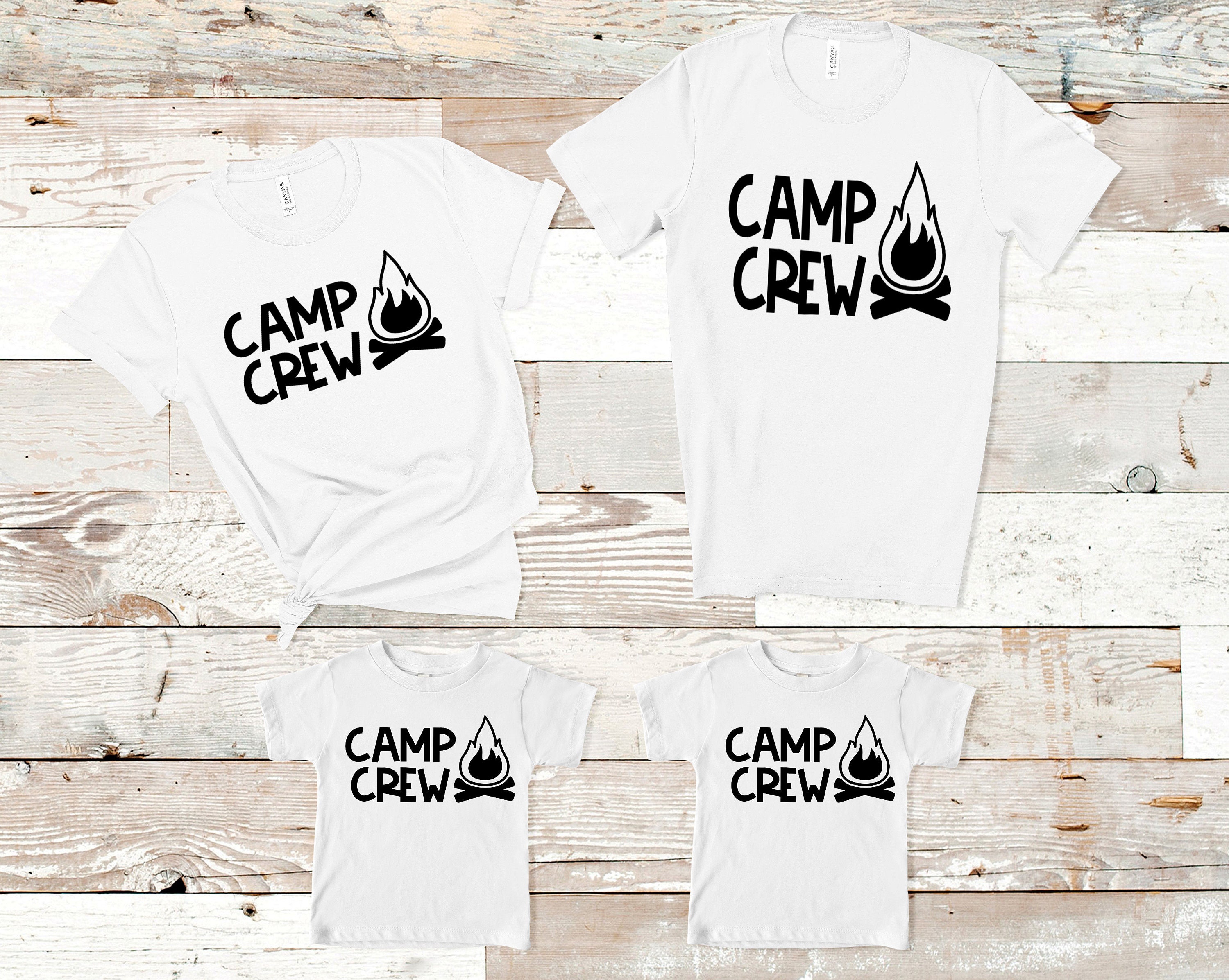 Family Camp Crew T-shirt - Etsy