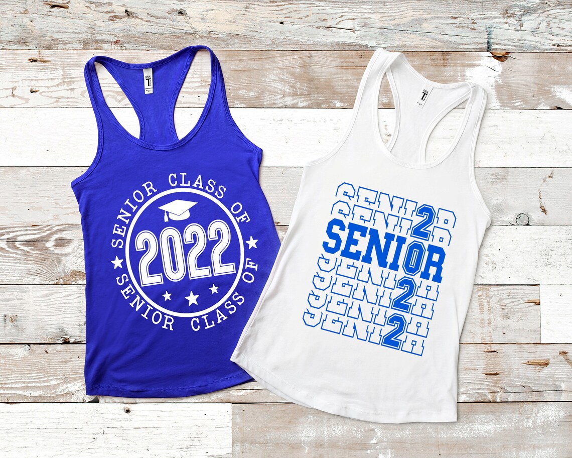 Personalized Senior Tank Top - Etsy