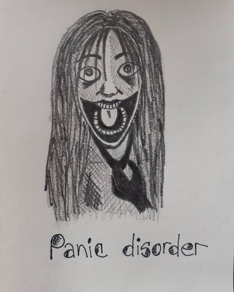 Mental Illness Art, Panic Disorder, Anxiety, Depression Art, Mental ...