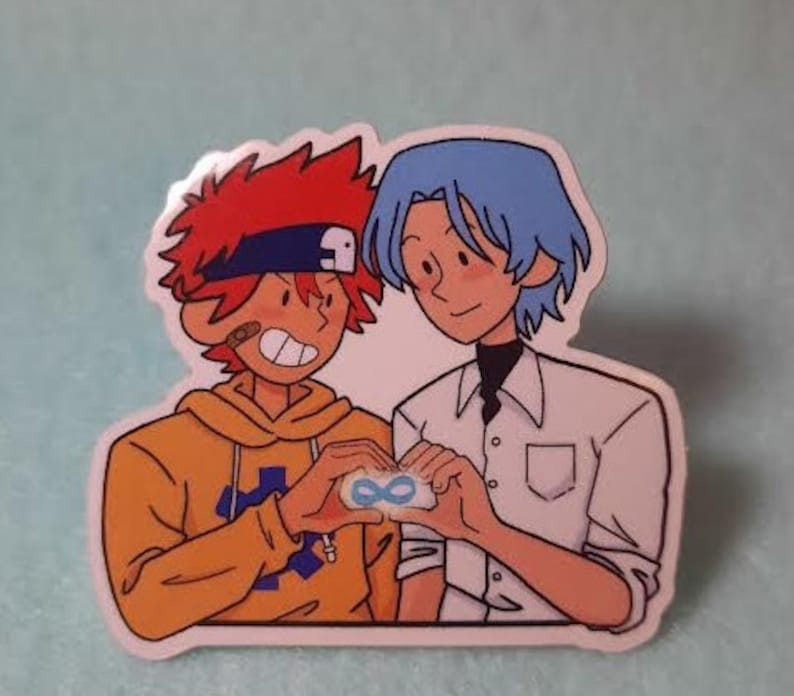 Sk8 Reki and Langa Sticker - Etsy