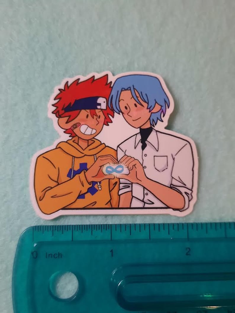 Sk8 Reki and Langa Sticker - Etsy