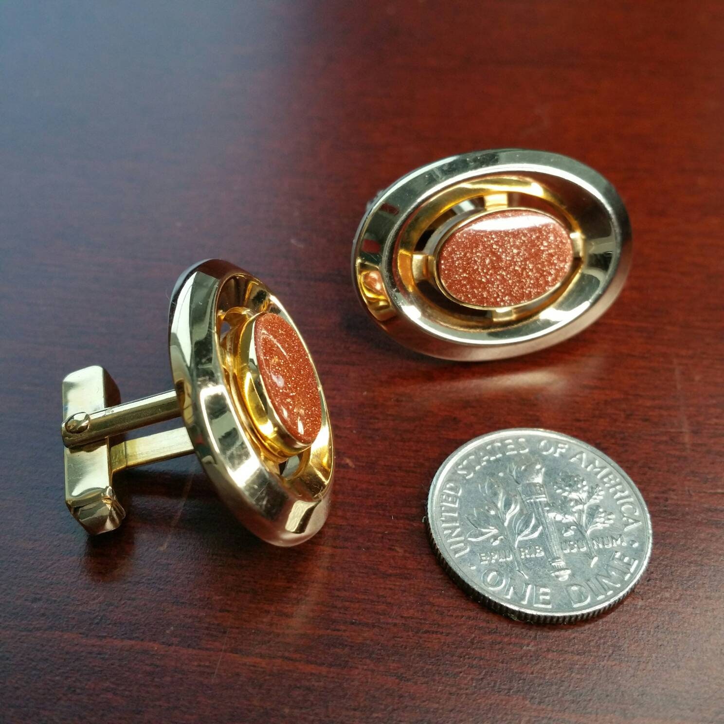 Vintage Italian Murano Art Glass Cufflinks 1950's Anson - Etsy
