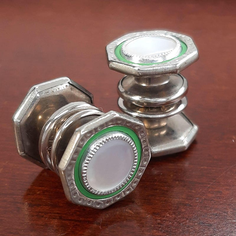 Snap Cufflinks Octagon - Etsy