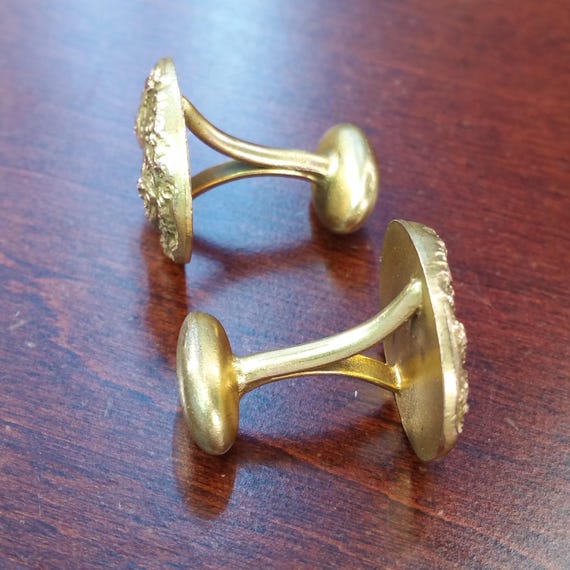 Antique Cufflinks, Edwardian Era 1900's - 1910's Suit… - Gem