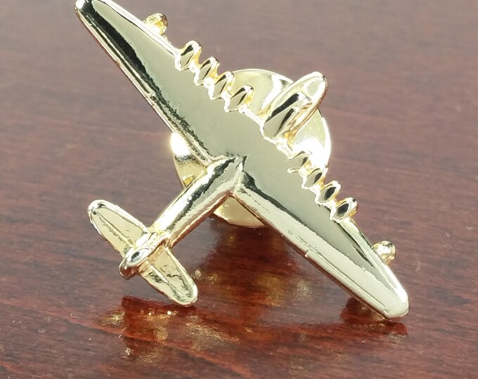 Vintage Sea Plane Tie Pin, 1940's Airplane Tie Tack, Hughes H-4 ...