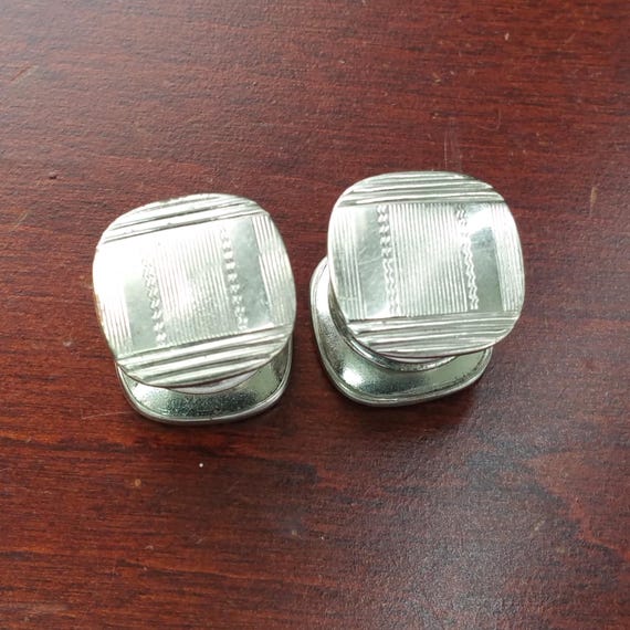 Antique Snap Cufflinks, 1920's Original Kum-A-Part by… - Gem