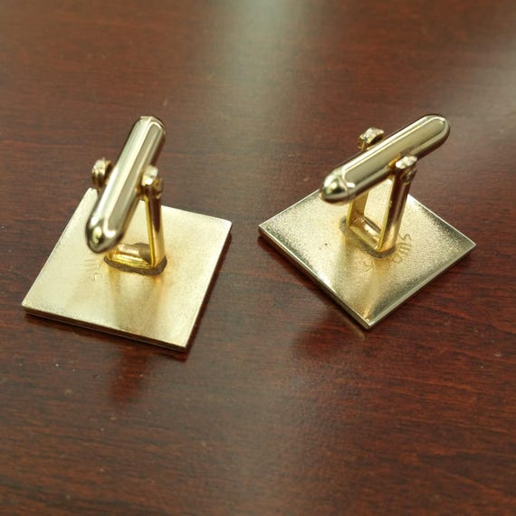 Vintage Comedy Tragedy Mask Cufflinks, 1960's Swank, … - Gem