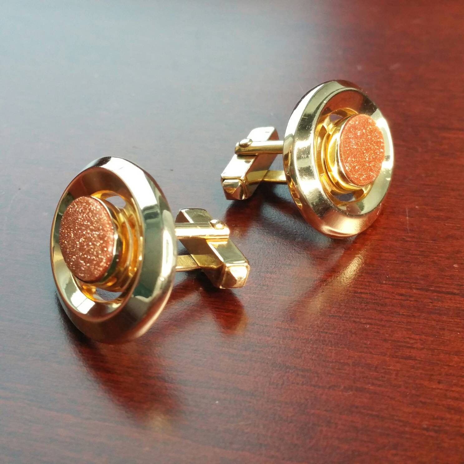 Vintage Italian Murano Art Glass Cufflinks 1950's Anson - Etsy