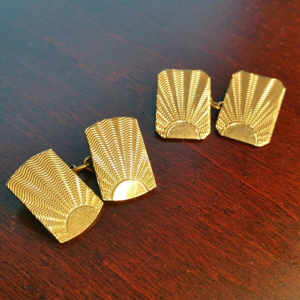 Chain Cufflinks - Etsy