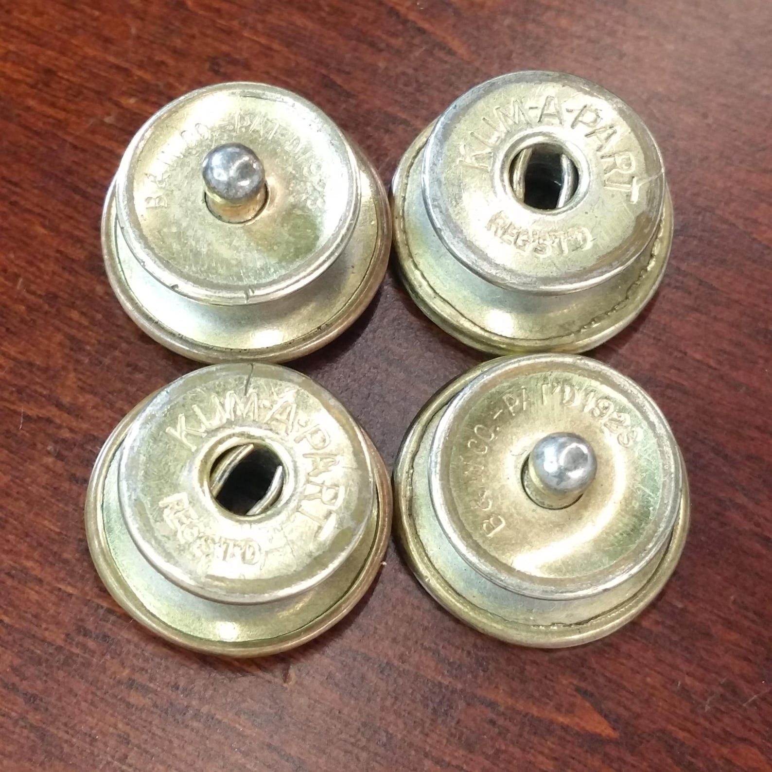 Vintage Snap Cufflinks, 1920's Art Deco Letter "r" Monogram Snap Links ...