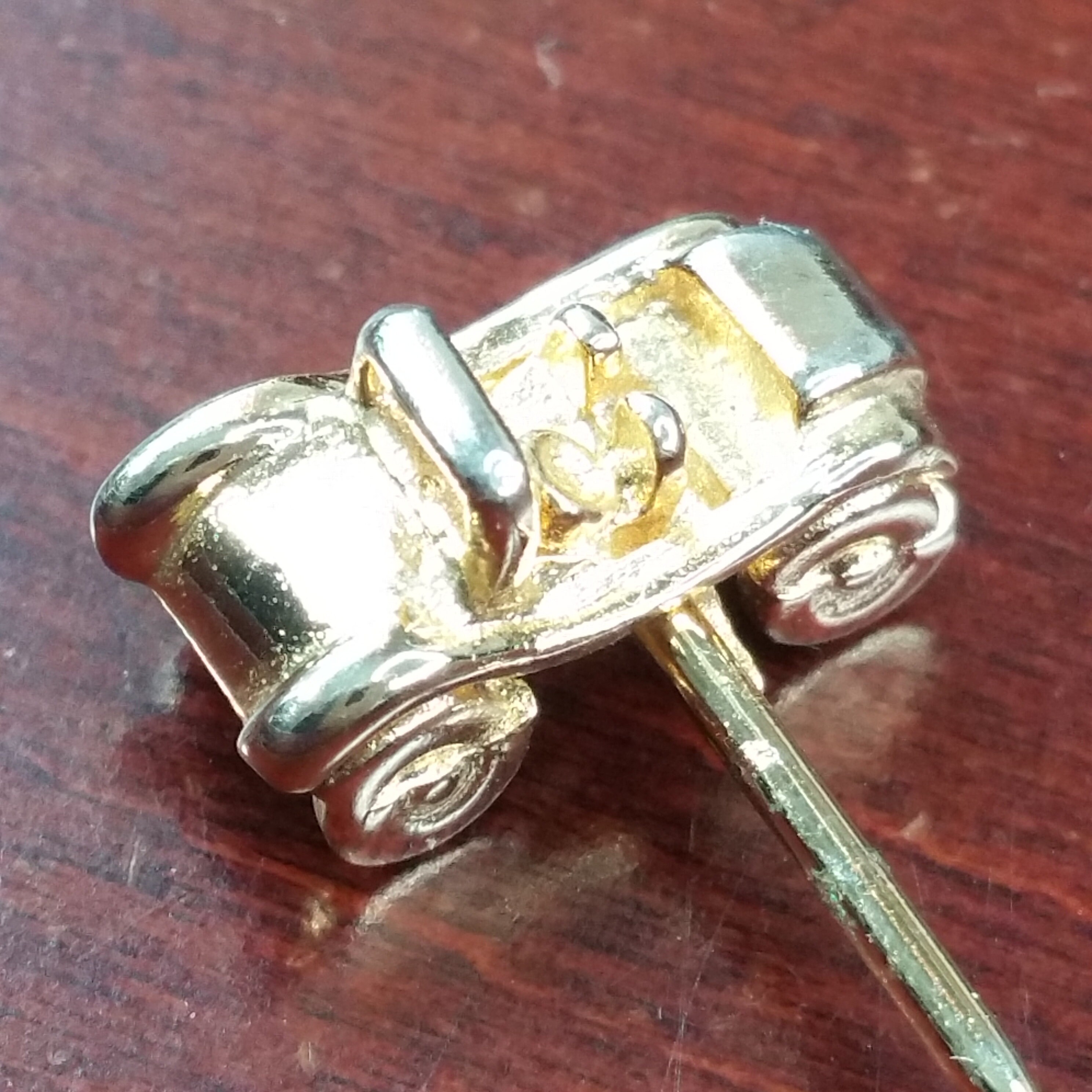 Vintage Classic Car Tie Tack, 1960's Roadster Tie Pin, 3D Car Tie ...