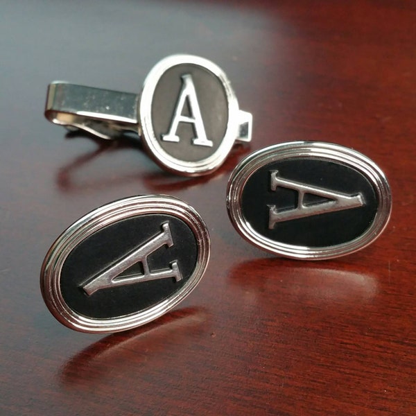Monogram Cuff Link - Etsy
