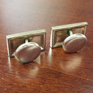 Antique Cufflinks, 1880's Cuff Buttons, 14K Gold Front Engraved Floral ...