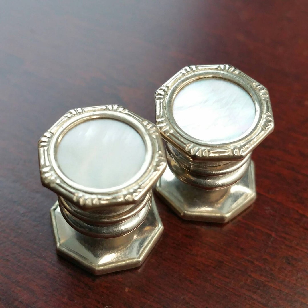 Antique Snap Cufflinks 1920s Baer & Wilde Kum-a-part Snap - Etsy