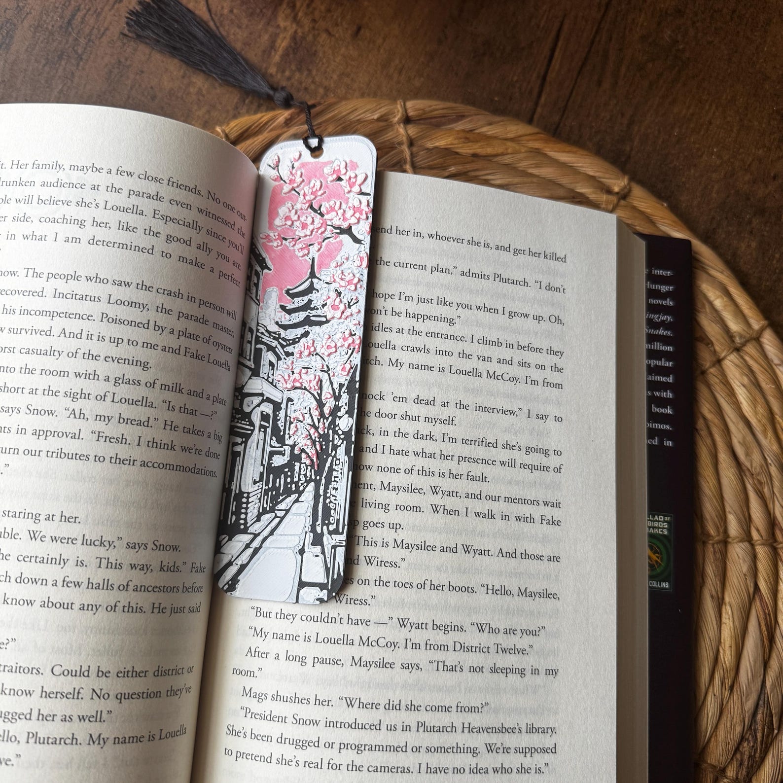 Cherry Blossom Bookmark Set: Japanese-inspired 3D Printed Bookmarks ...