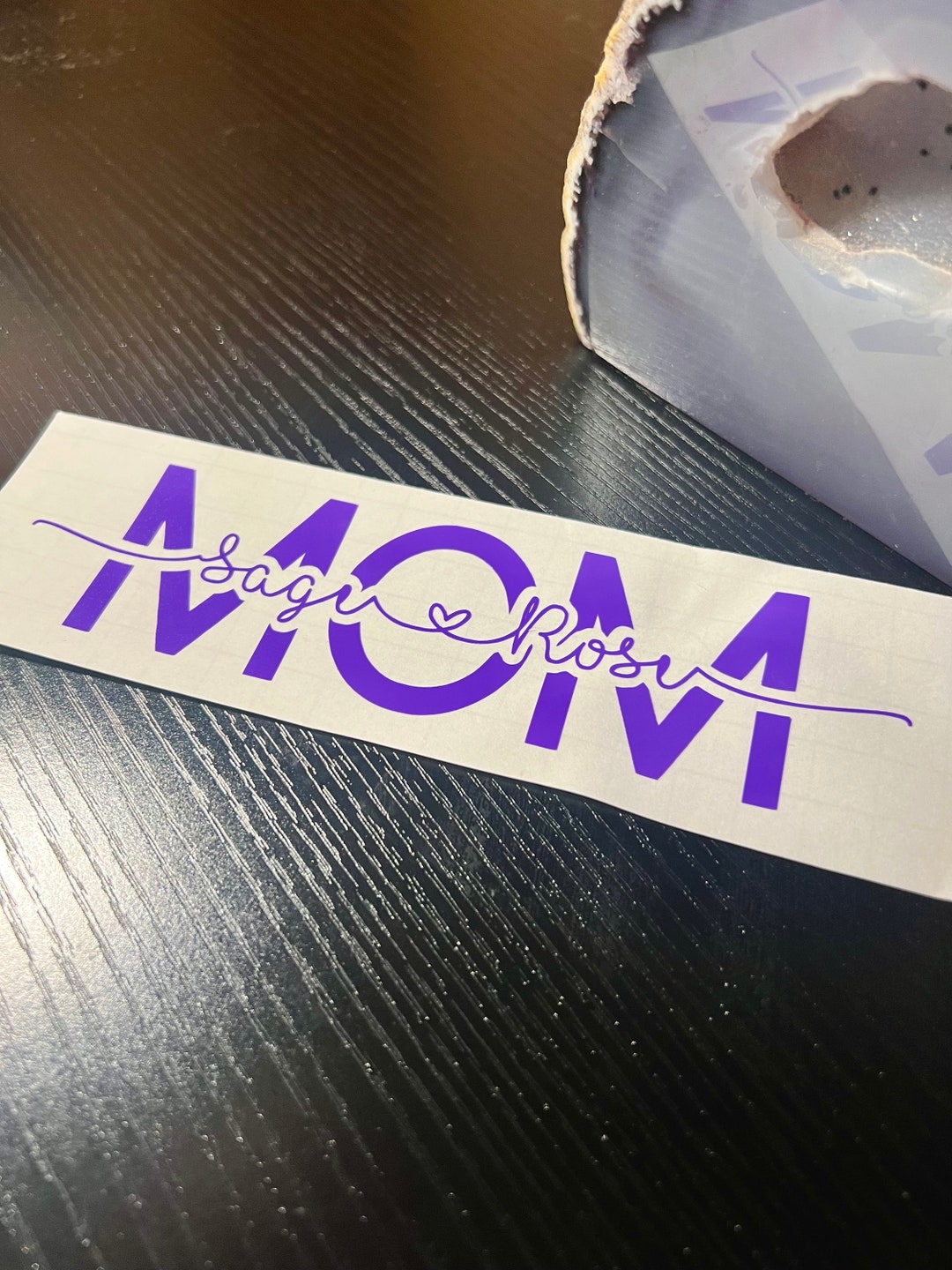 Mom Decal With Kid Names, Personalized Decal, Personalized Mom Sticker ...