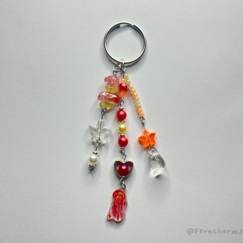 Matching Jellyfish Keychains - Etsy