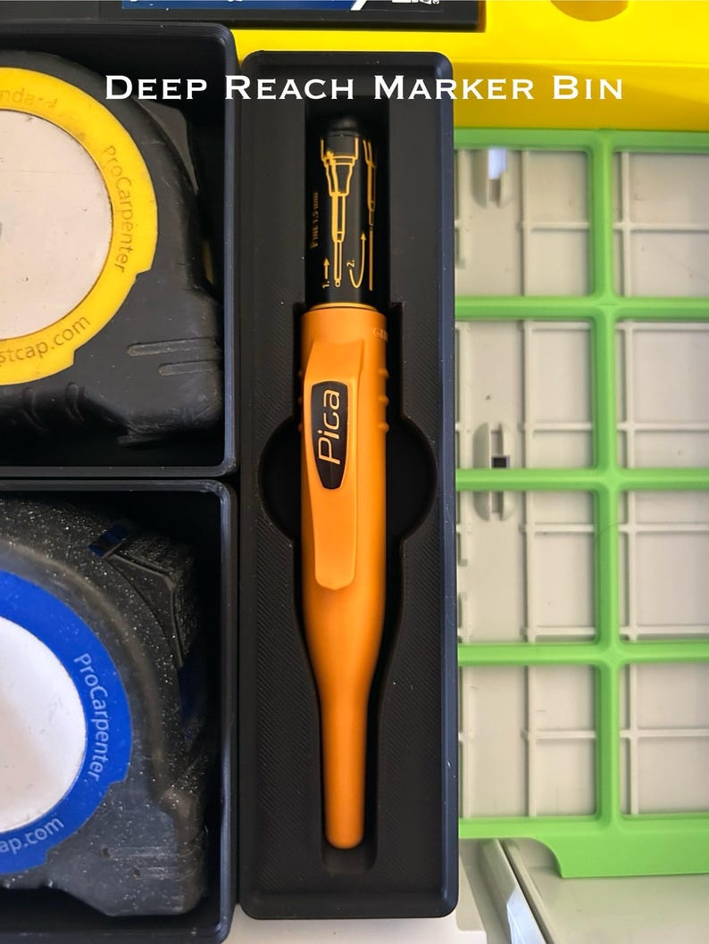 Pica Dry Pencils and Markers Gridfinity Storage Bins – 3D Printed ...