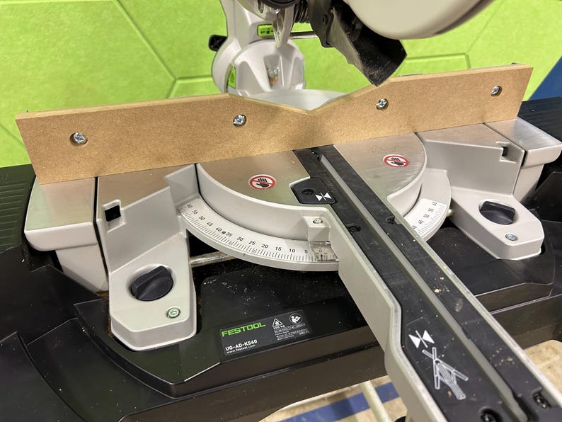 Festool KSC60 / KS60 Zero Clearance Fence System – CNC Cut MDF Upgrade ...