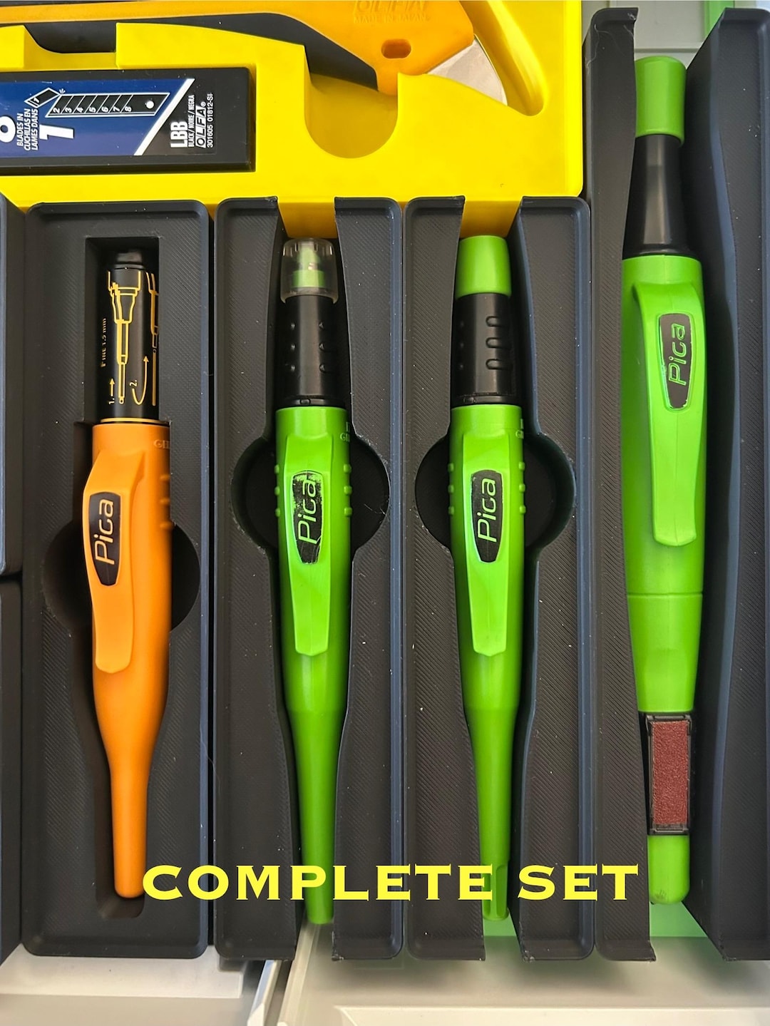 Pica Dry Pencils and Markers Gridfinity Storage Bins – 3D Printed ...