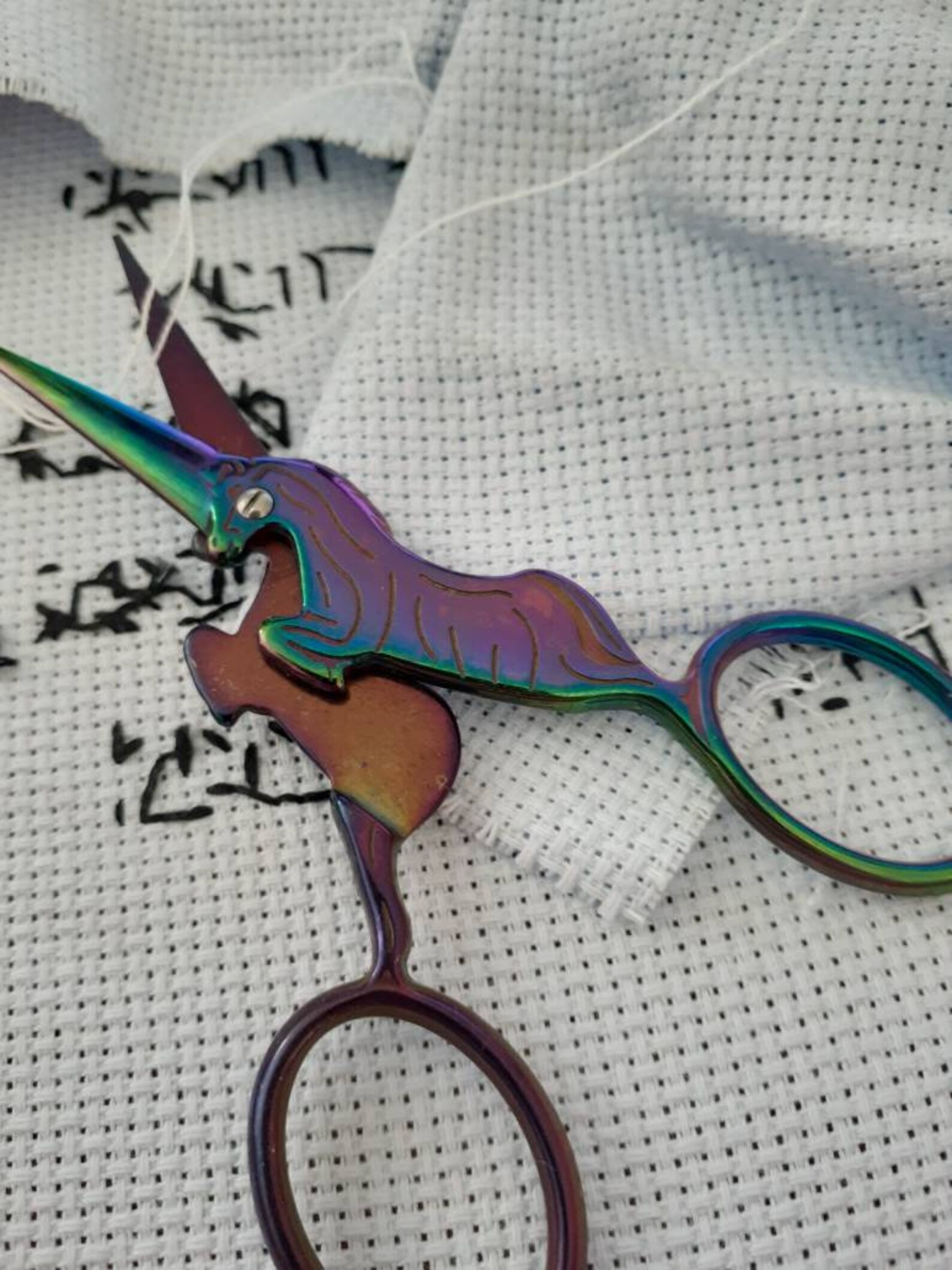 Rainbow Unicorn Scissors by Sew Tasty - Etsy