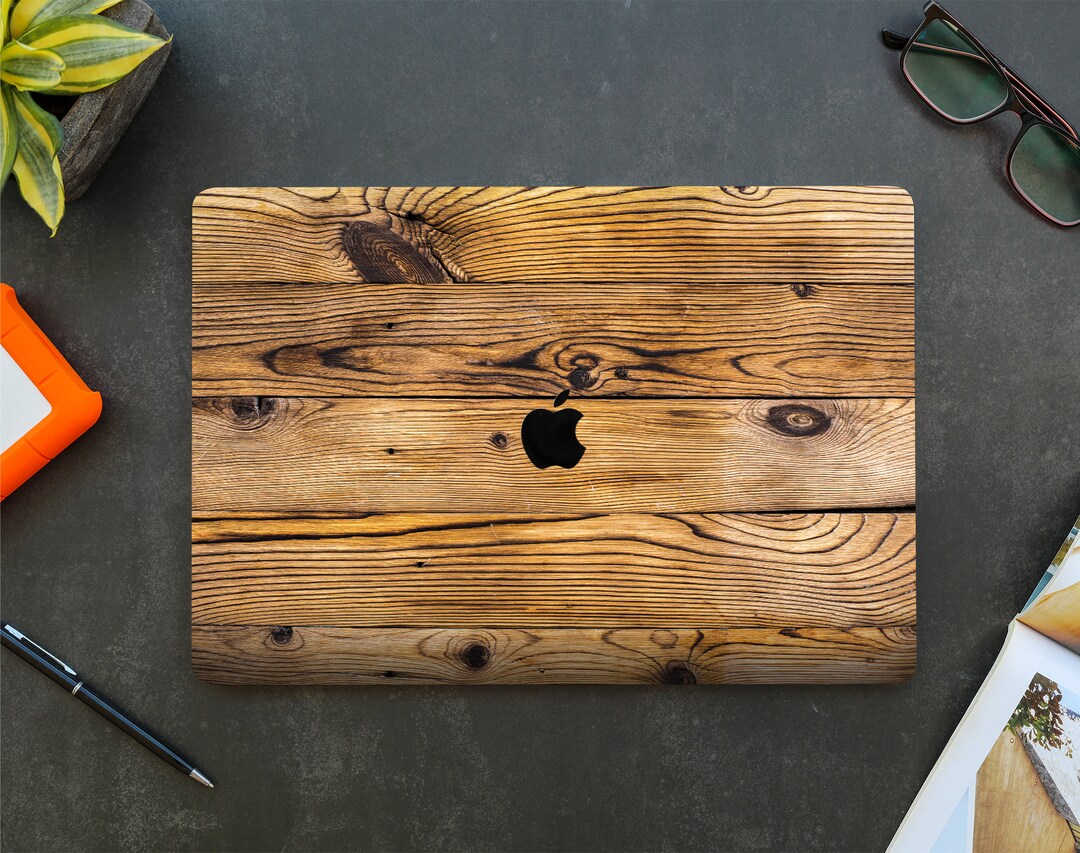 Wood Emulation MacBook Cover Hard Plastic MacBook Case for Air 15 2023 ...
