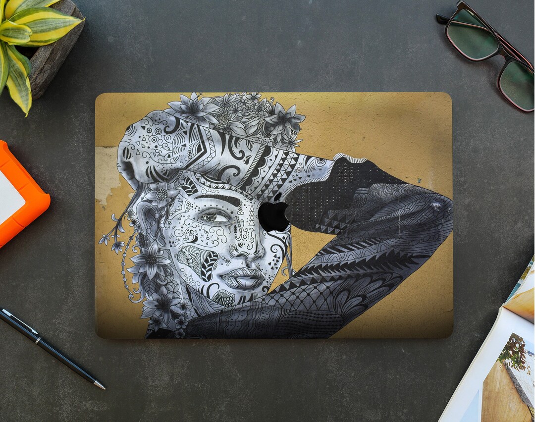 Street Pin-up Design MacBook Air M2 13.6 Inch Case A2681 MacBook Pro 16 ...