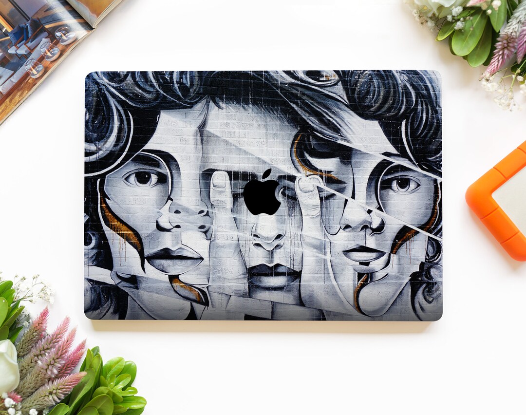 Street Art MacBook Pro 14 Case M1 M2 M3 A2779 Modern Art MacBook Air 15 ...